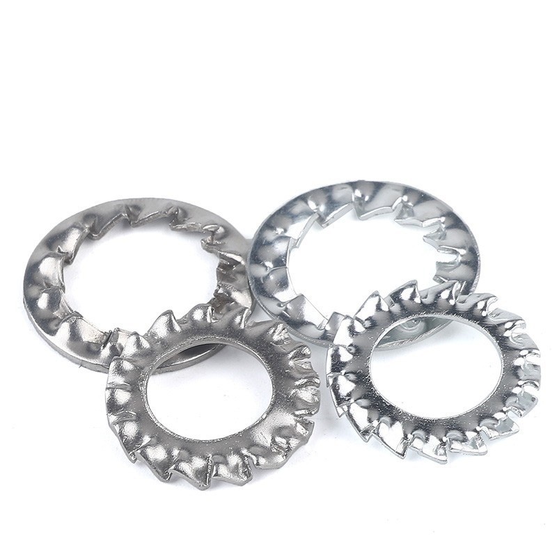 Stainless Steel SS304 Toothed Washer DIN6798A with External Serrated ...